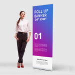 Economy Retractable Pop up display - Retractable Banner Displays