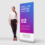 Economy Retractable Pop up display - Retractable Banner Displays
